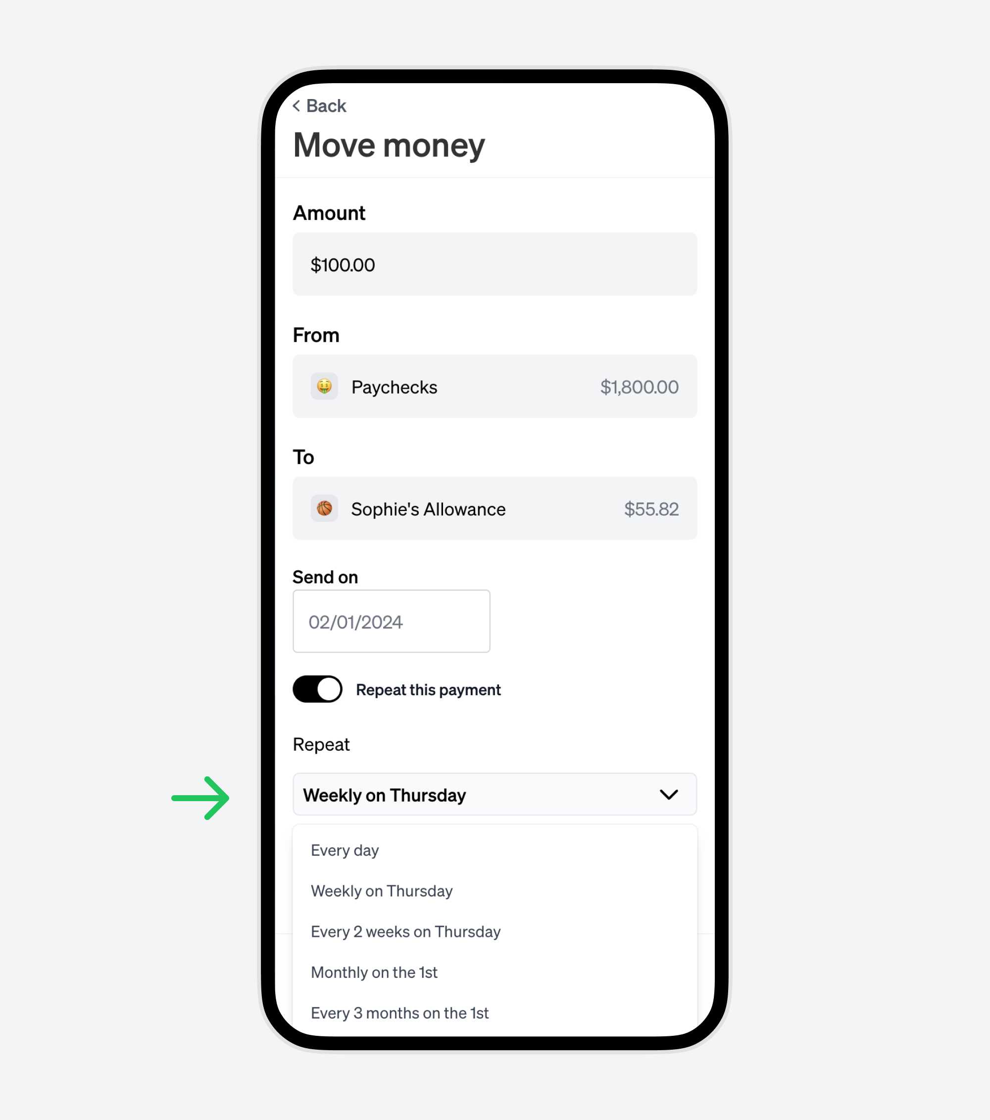 How to schedule payments and transfers | UniFi Blog